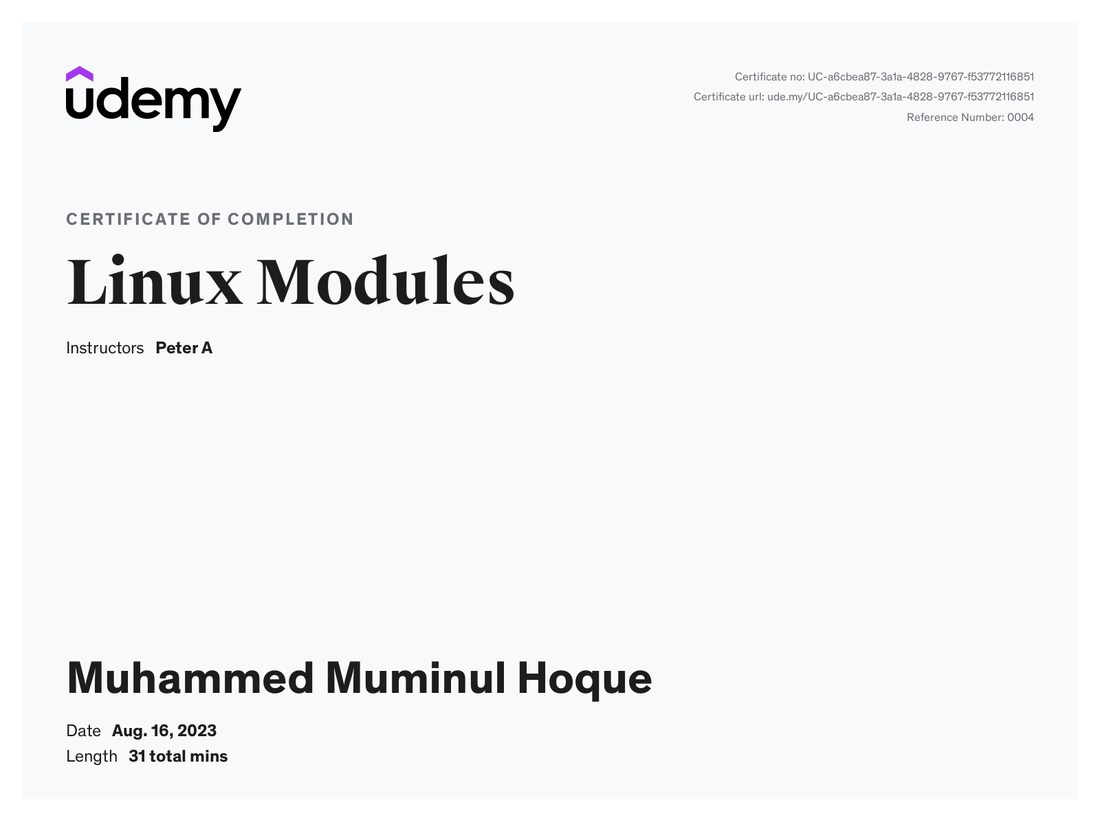 About Me - Muhammed Muminul Hoque